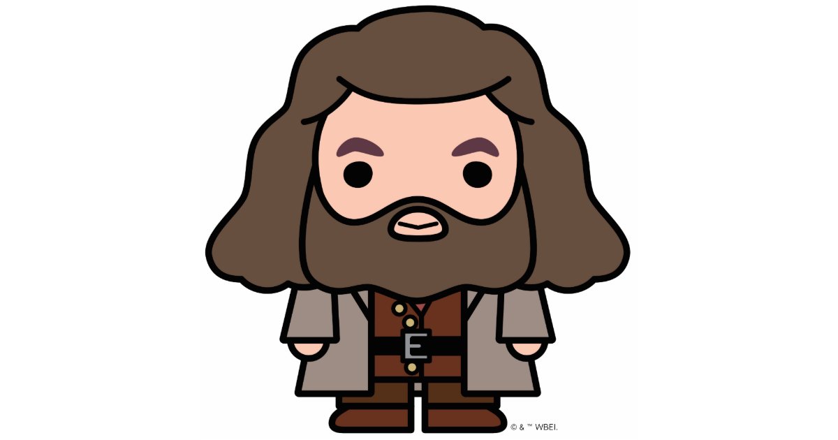 Hagrid Cartoon Character Art Standing Photo Sculpture | Zazzle