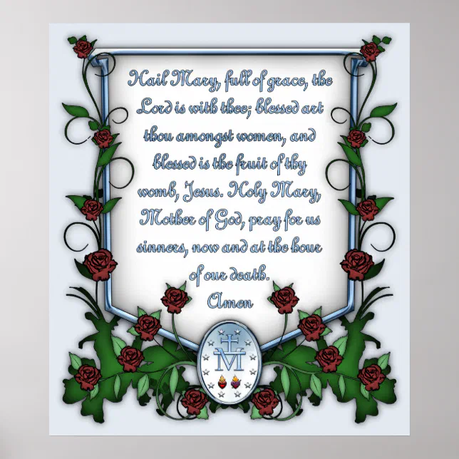 Hail Mary Poster | Zazzle
