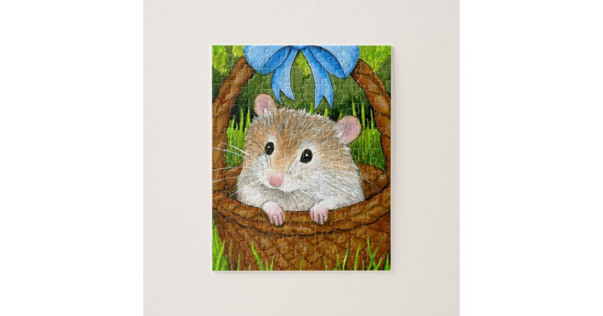 Hamster 14 jigsaw puzzle | Zazzle
