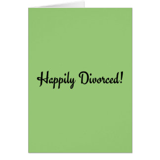 Happy Divorce Cards & Invitations | Zazzle.co.uk