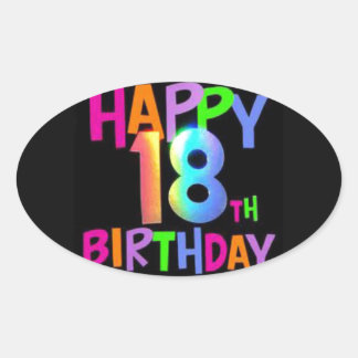 18th Birthday Stickers | Zazzle.co.uk