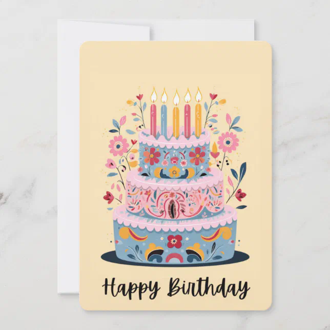 Happy Birthday Card | Zazzle