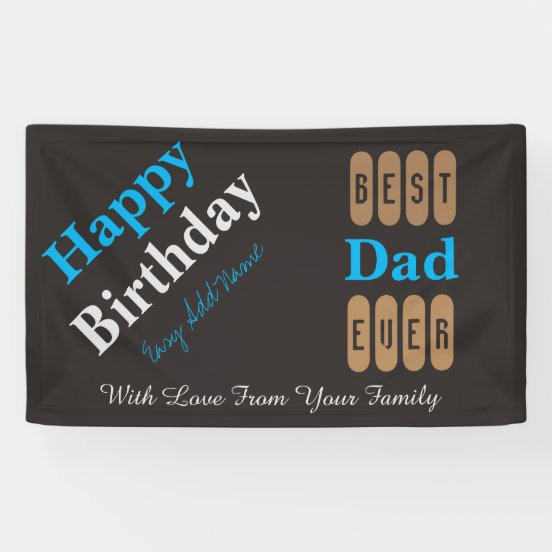 Happy Birthday Dad Posters & Prints | Zazzle UK