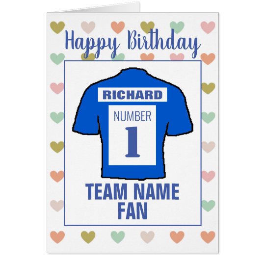 Happy Birthday Football Fan | Zazzle.co.uk