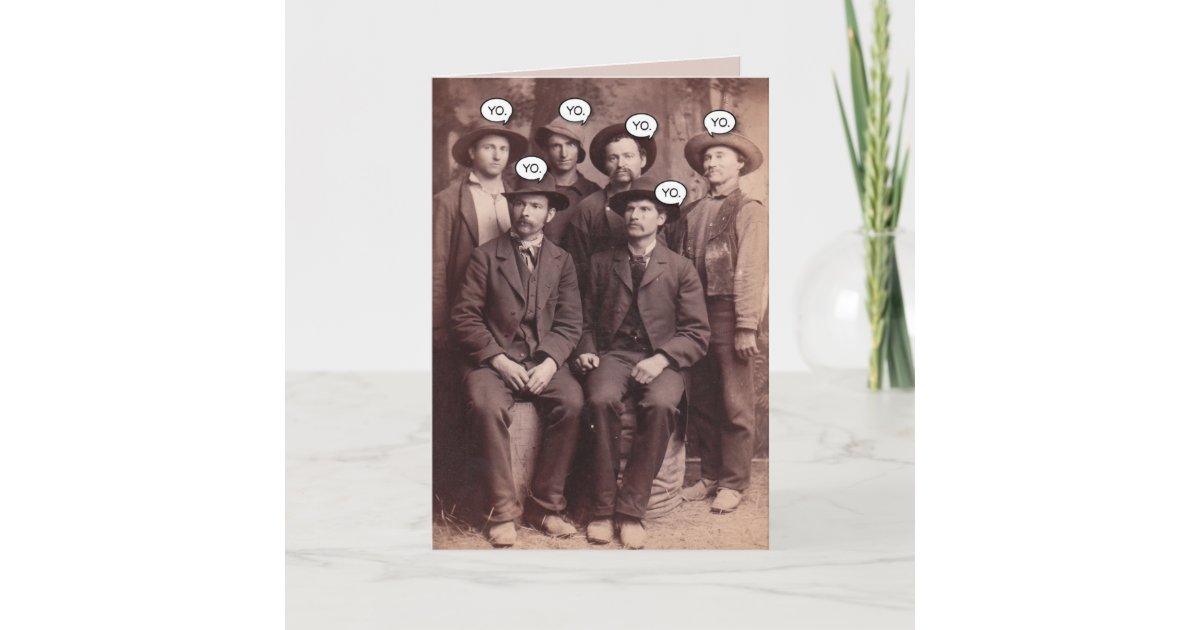 “Happy Birthday from the Gang” Funny Card | Zazzle