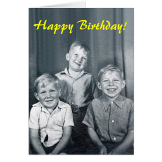 Triplet Birthday Cards & Invitations | Zazzle.co.uk