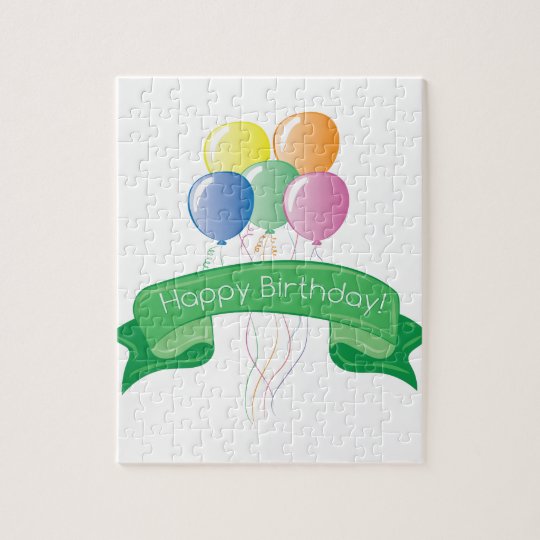 Happy Birthday Jigsaw Puzzle | Zazzle.co.uk