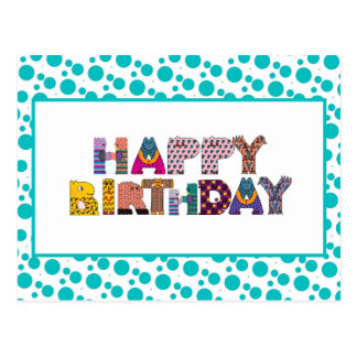 Birthday Postcards | Zazzle.co.uk