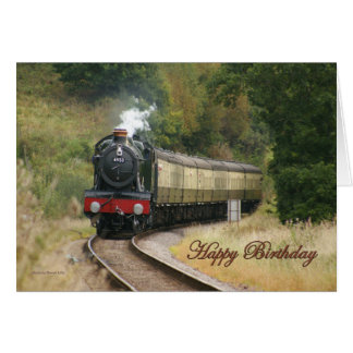 Steam Train Birthday Cards & Invitations | Zazzle.co.uk
