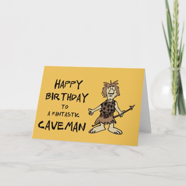 Caveman Cards | Zazzle UK
