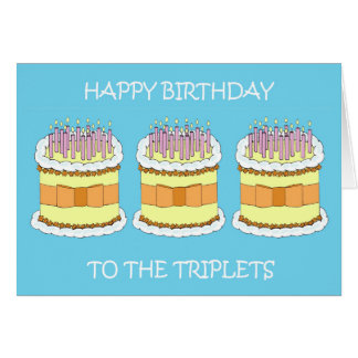 Triplets Cards & Invitations | Zazzle.co.uk