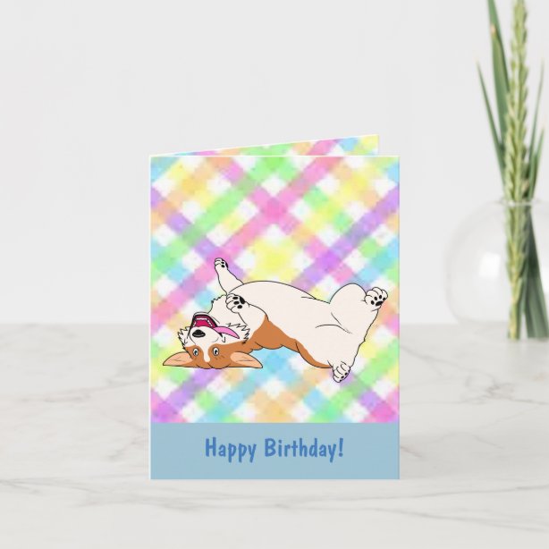Corgi Birthday Cards | Zazzle UK