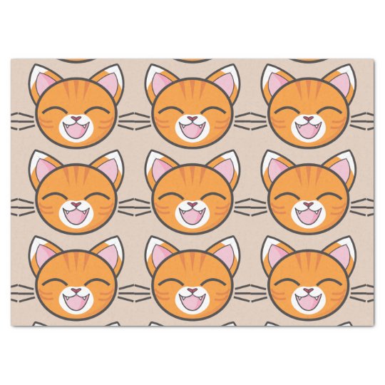 happy cat tissue paper | Zazzle.co.uk