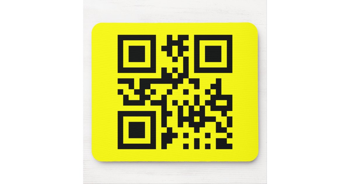 ☺ Happy Face Smiling Emoji -- QR Code Mouse Mat | Zazzle