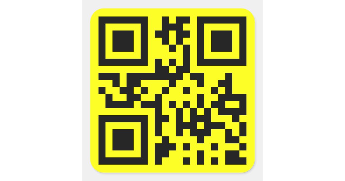 ☺ Happy Face Smiling Emoji -- QR Code Square Sticker | Zazzle