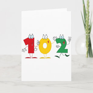 102 Birthday Cards | Zazzle UK