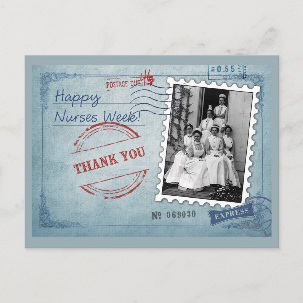 Vintage Nurse Postcards | Zazzle UK