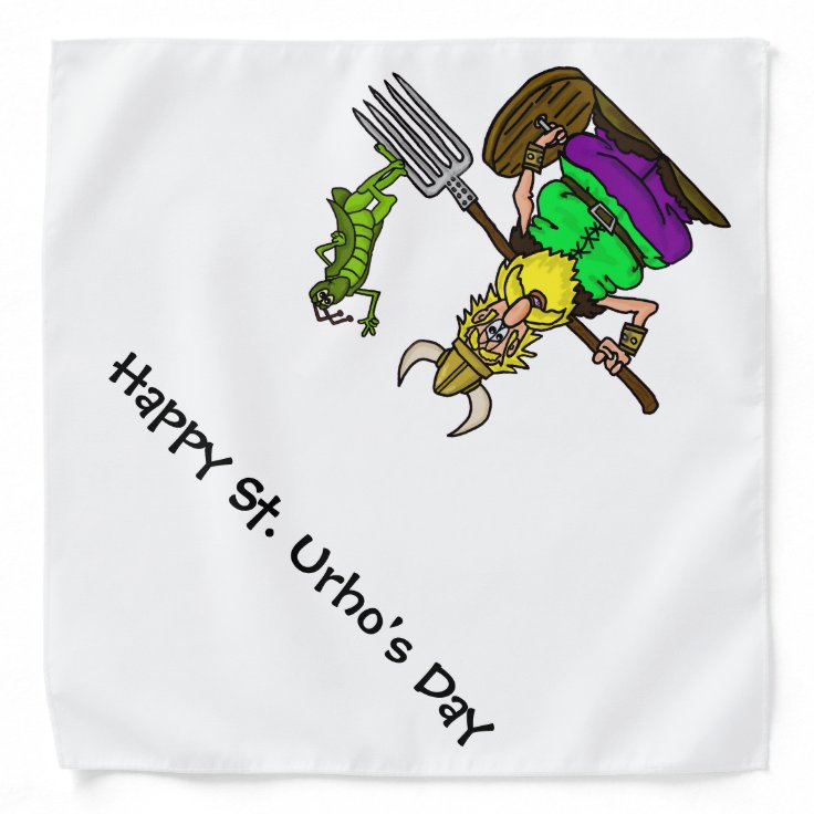Happy St. Urho's Day Bandanna | Zazzle
