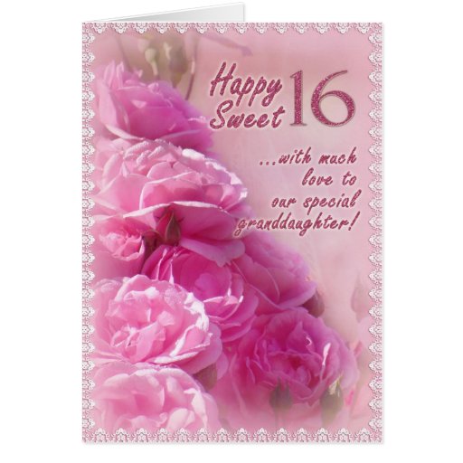 Happy Sweet 16 Birthday Card Zazzle