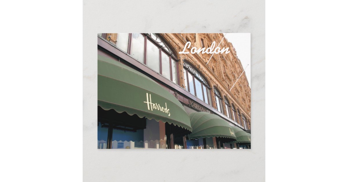 Harrods London postcard | Zazzle