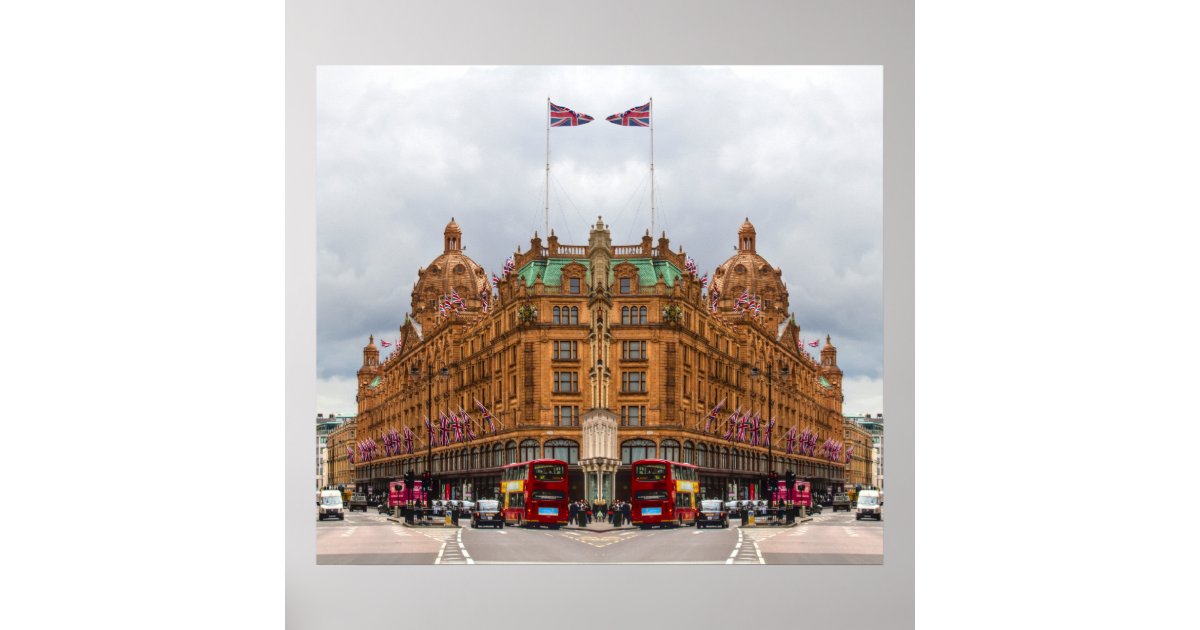 Harrods of Knightsbridge hdr Poster | Zazzle
