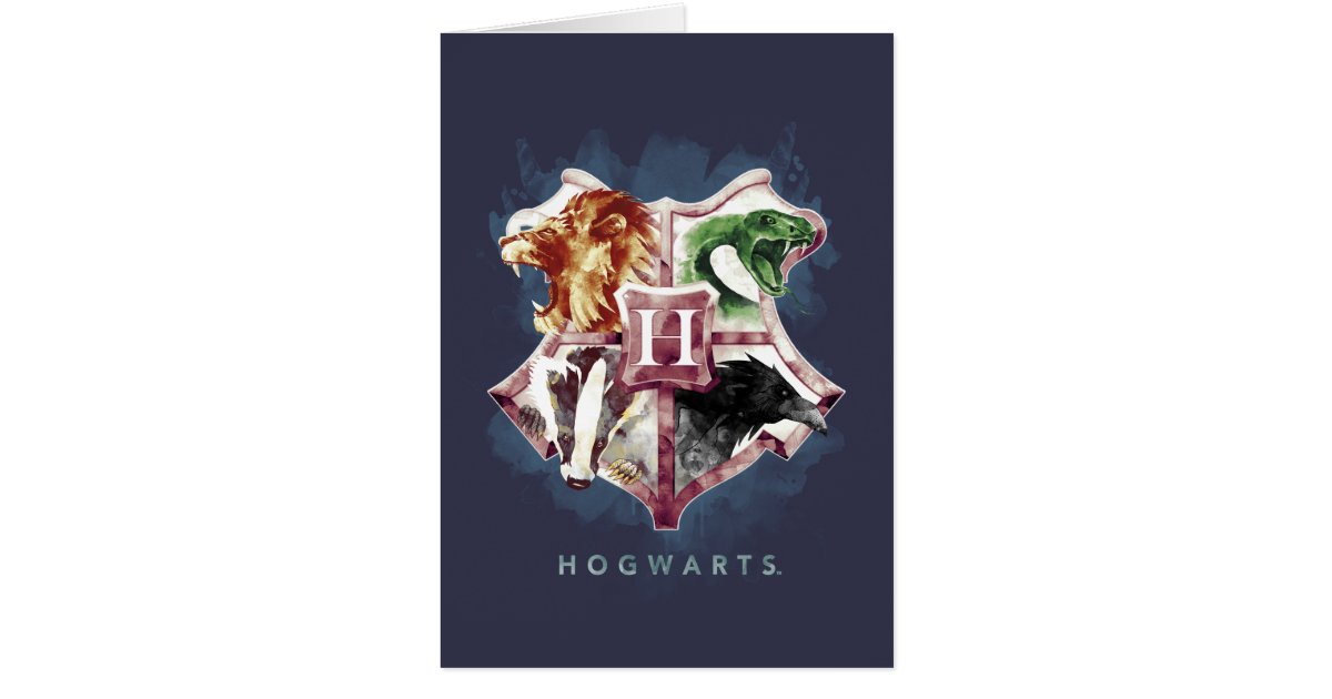 Harry Potter | HOGWARTS™ Crest Watercolor | Zazzle