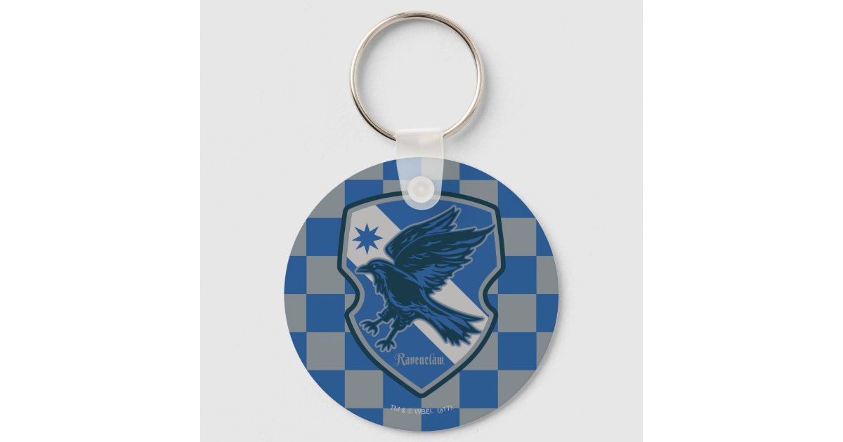 Harry Potter | Ravenclaw House Pride Crest Key Ring | Zazzle