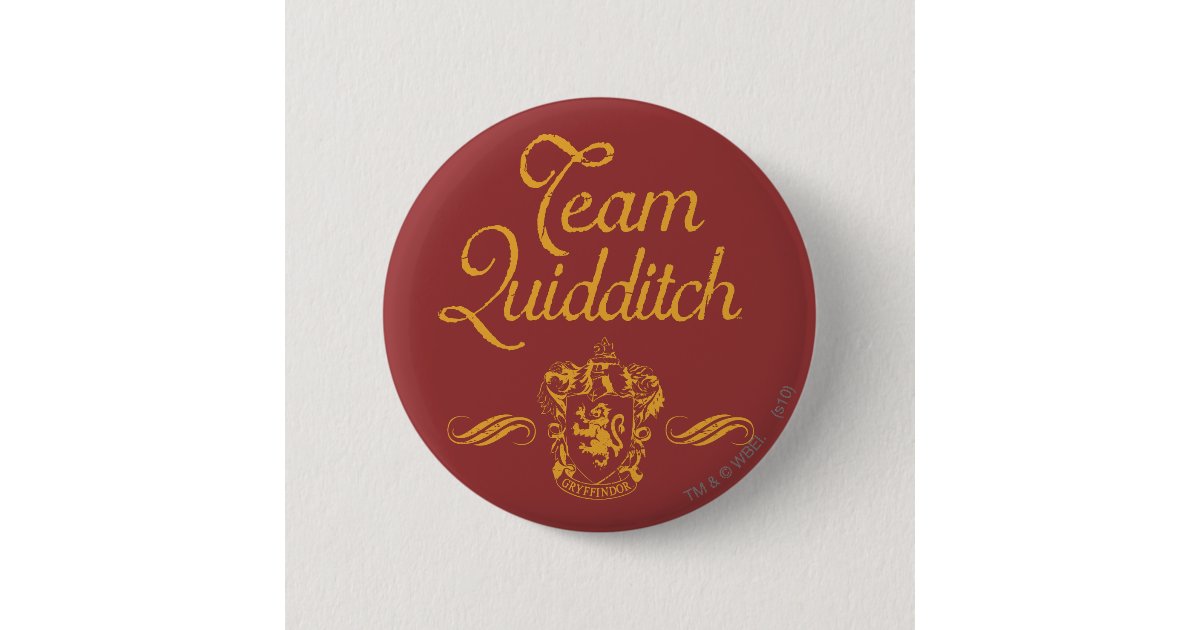 Harry Potter | Team QUIDDITCH™ 6 Cm Round Badge | Zazzle