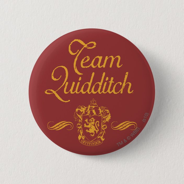 Harry Potter | Team QUIDDITCH™ 6 Cm Round Badge | Zazzle.co.uk