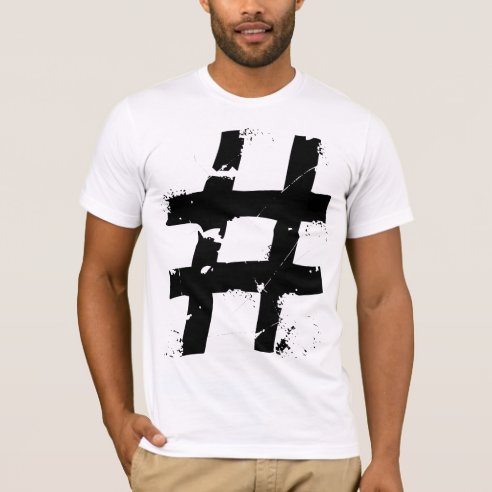 Hashtag T-Shirts & Shirt Designs | Zazzle UK