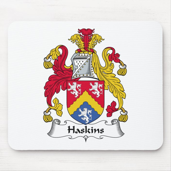 Haskins Family Crest Mouse Mat | Zazzle.co.uk