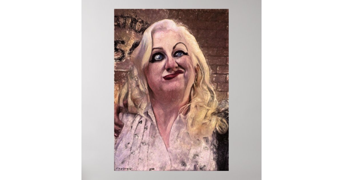 Hatchet Face Poster | Zazzle