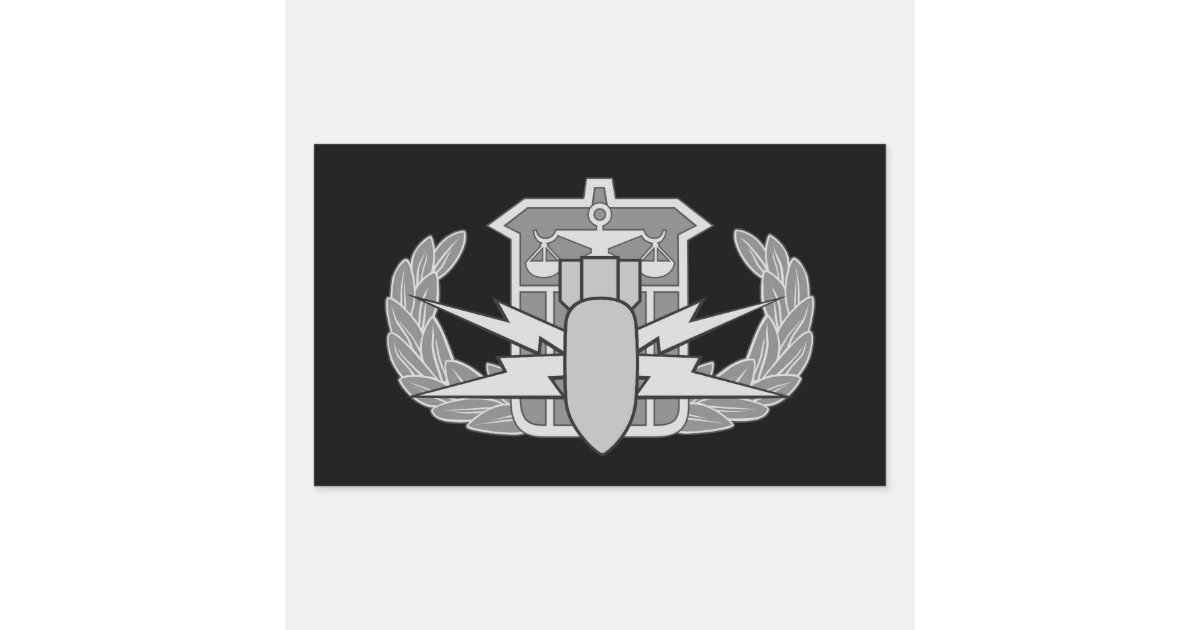 HDS badge Rectangular Sticker | Zazzle