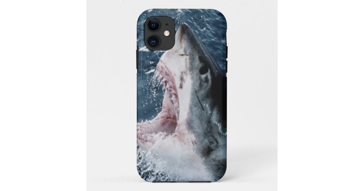 Head of Great White Shark Case-Mate iPhone Case | Zazzle