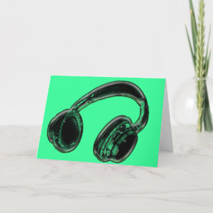 Headphones Cards | Zazzle UK