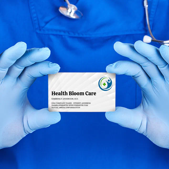 Health Care Provider Logo | Physician Business Card | Zazzle