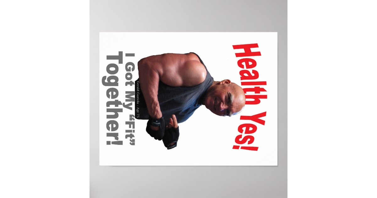 Health Yes! Poster | Zazzle