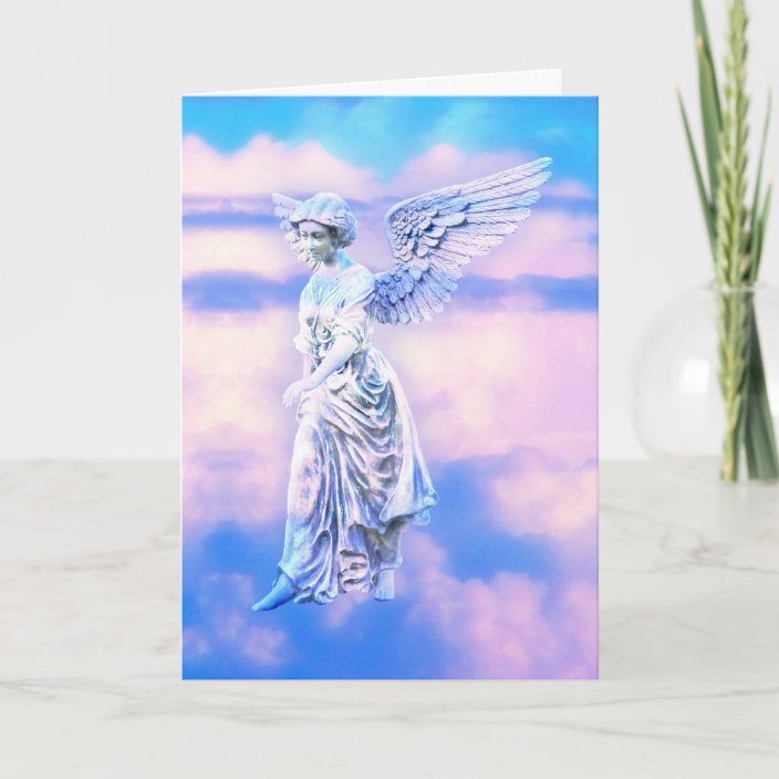 Heaven's Angel Thank You Card | Zazzle.co.uk