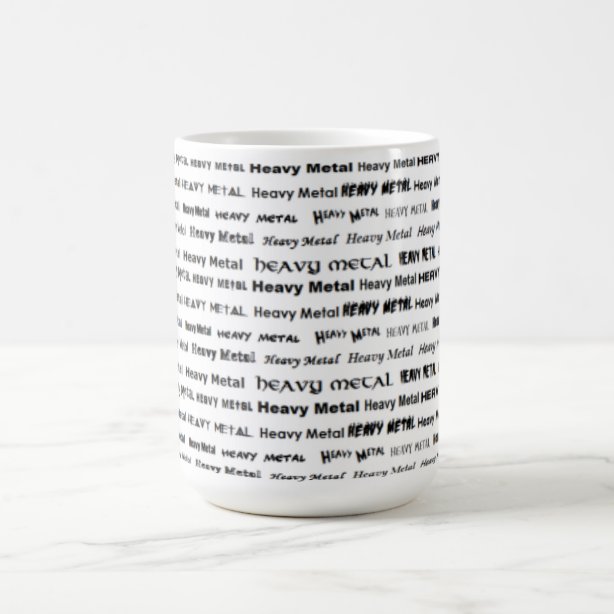 Heavy Metal Coffee & Travel Mugs | Zazzle UK