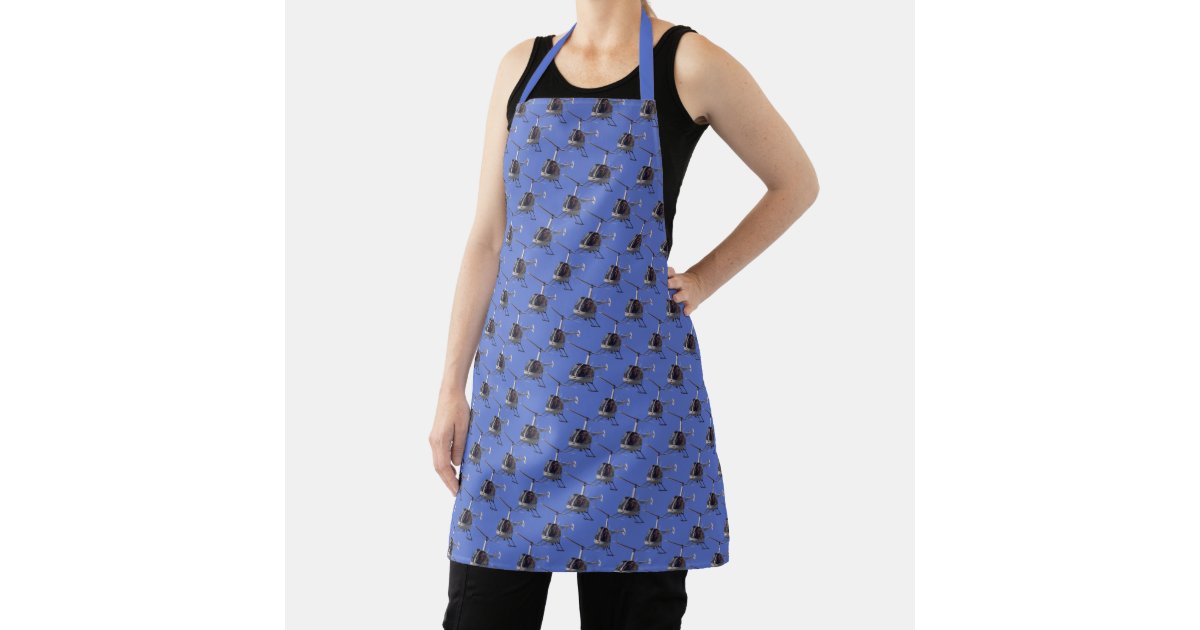 Helicopter Apron Personalised Helicopter Apron | Zazzle