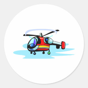 Helicopter Stickers & Labels | Zazzle UK