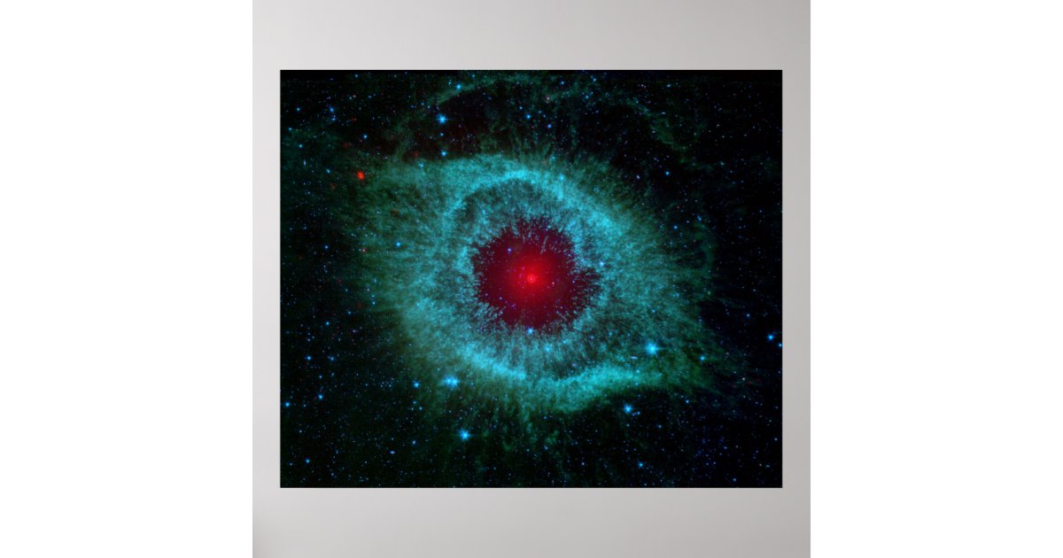 Helix Nebula Infrared Poster | Zazzle