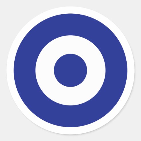 Roundel Stickers & Labels | Zazzle UK