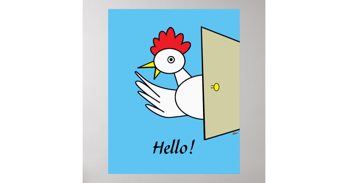 Hello! Hello! Poster | Zazzle