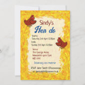 Hen do party bachelorette wedding pamper invitation | Zazzle