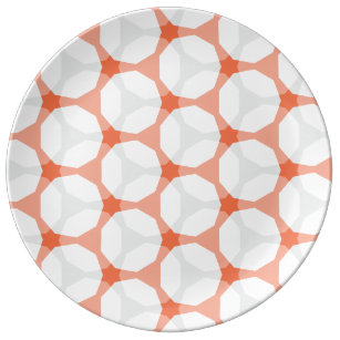 Geometric Design Plates | Zazzle UK