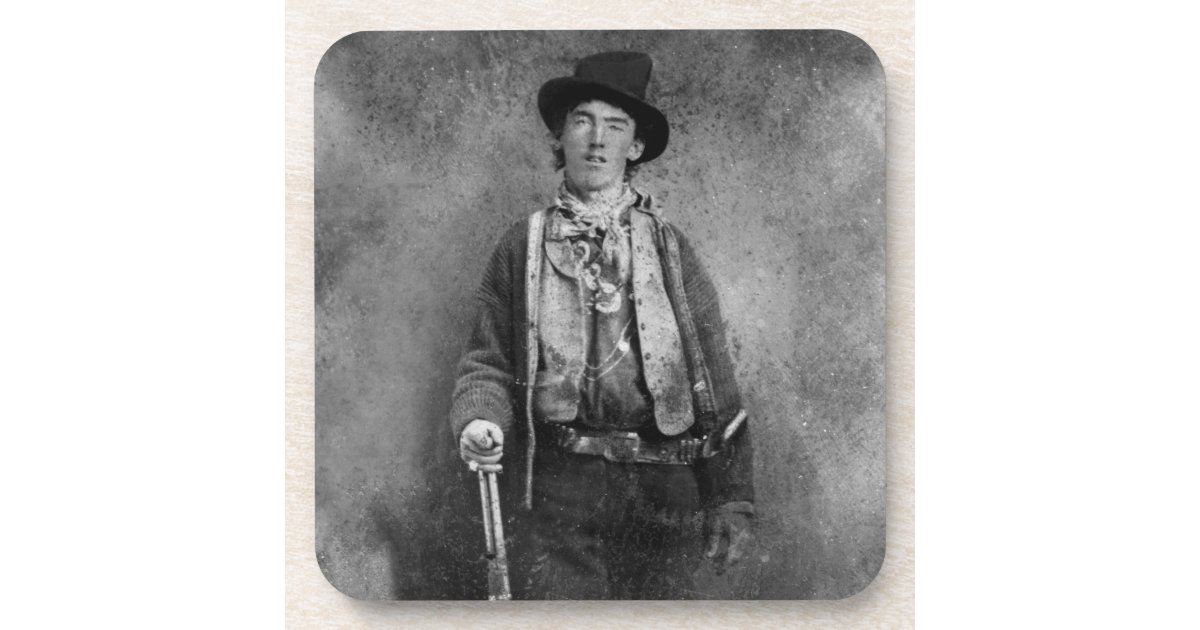 Henry McCarty, Billy the Outlaw Kid of Old West Coaster | Zazzle