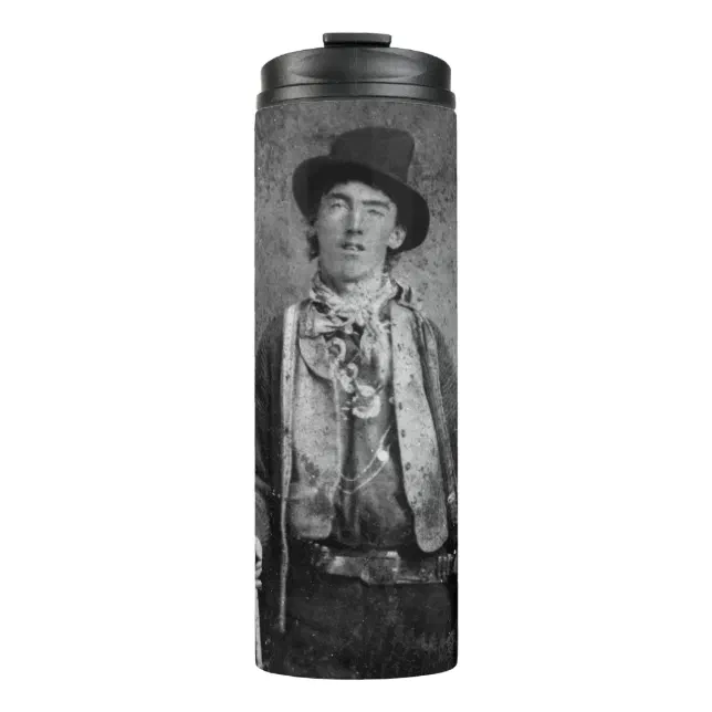 Henry McCarty, Billy the Outlaw Kid of Old West Thermal Tumbler | Zazzle