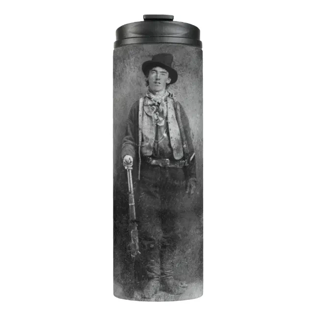 Henry McCarty, Billy the Outlaw Kid of Old West Thermal Tumbler | Zazzle