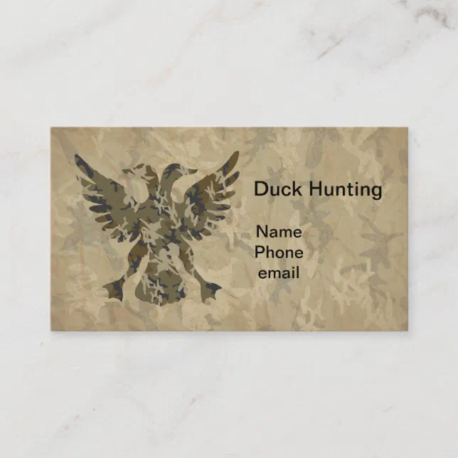 Heraldic Duck Business Card | Zazzle
